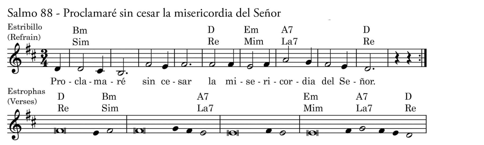 Navidad Misa vespertina de la vigilia - Salmo 88 - Proclamaré sin cesar la misericordia del ...